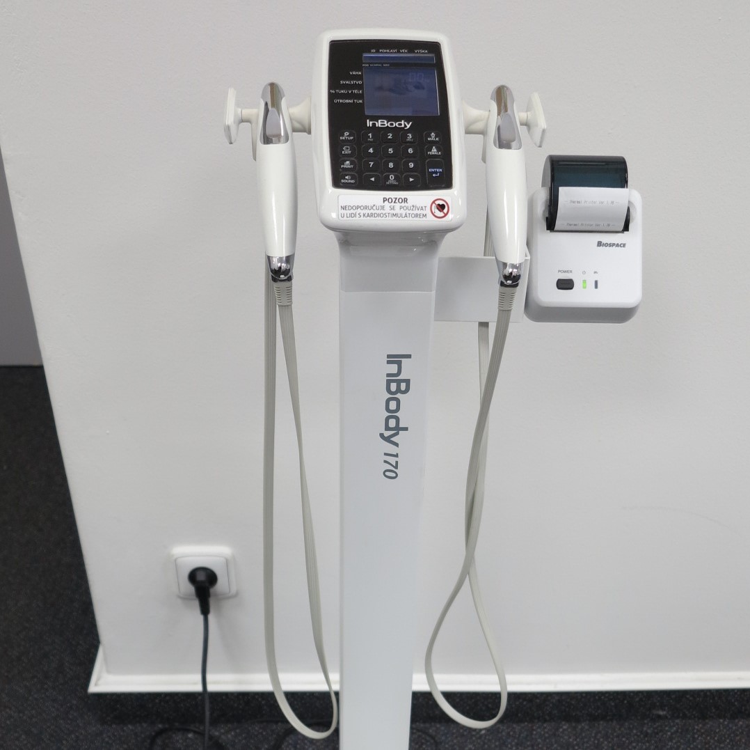 Přístroj InBody k diagnostice a měření složení těla
